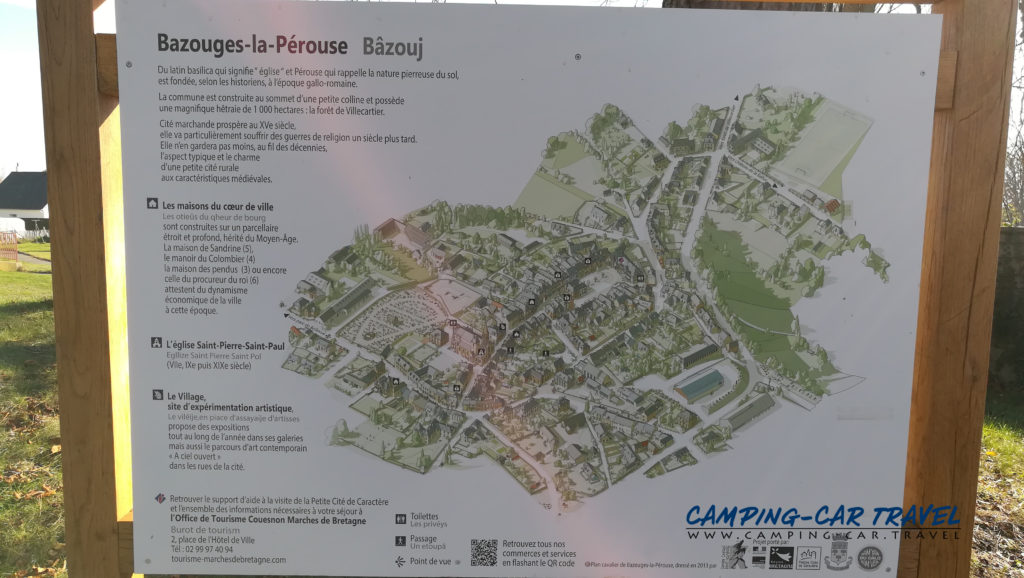 Bazouges-la-Pérouse : aire de services en Bretagne - Camping-car Travel